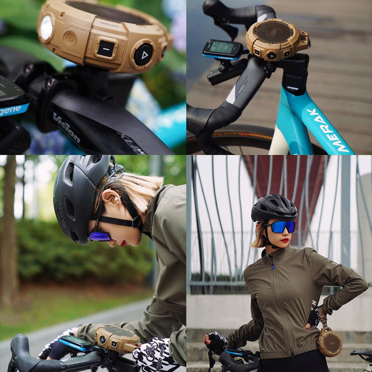 mifa Tango Portable Bluetooth Speaker With Flashlight,IP67 Waterproof